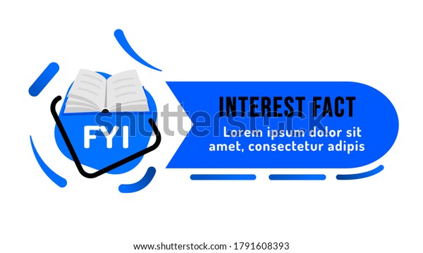 Blue Fyi Banner Lower Third Vector: เวกเตอร์สต็อก (ปลอดค่าลิขสิทธิ์ ...