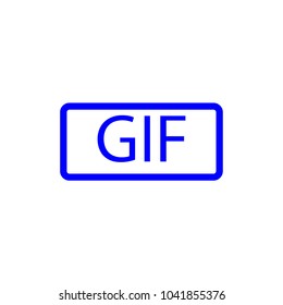 Tumblr Gif Animation Icon Vector Isolated : image vectorielle de stock ...