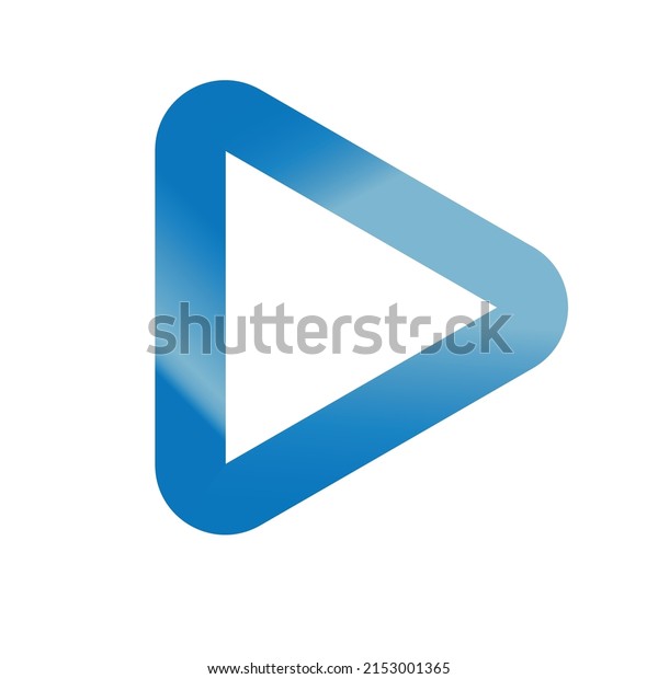 Blue Gradients Logo Design Illustrator Stock Vector (Royalty Free ...
