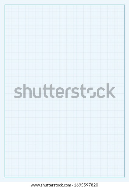 Blue Graph Paper Background Blueprint Background Stock Vector (Royalty ...