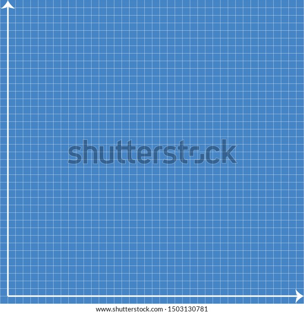 Blue Graph Paper White Line X Stock Vector (Royalty Free) 1503130781 ...