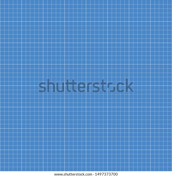 Blue Graph Paper White Lines Stock Vector (Royalty Free) 1497373700 ...