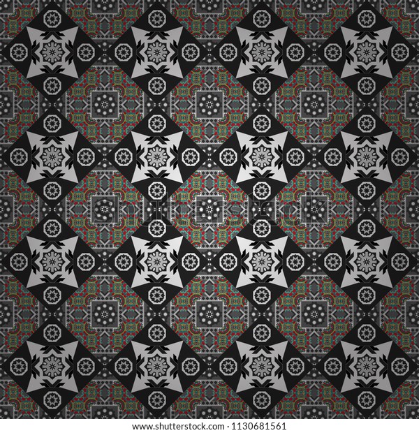 Blue Gray White Texture Seamless Background Stock Vector (Royalty Free ...