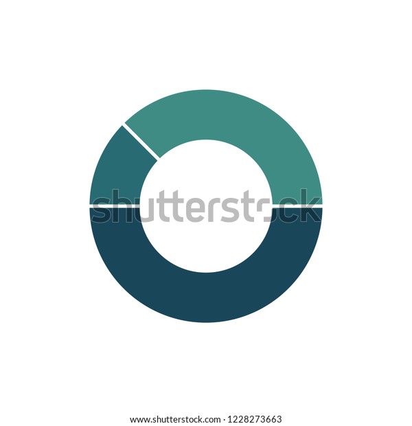 Blue Green Circle Chart Infographic Template Stock Vector (Royalty Free ...
