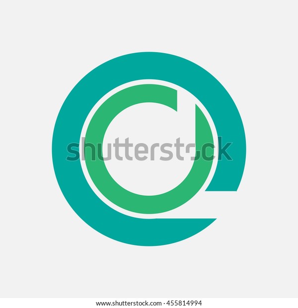 Blue Green Logo Design Stock Vector Stock Vector (Royalty Free ...