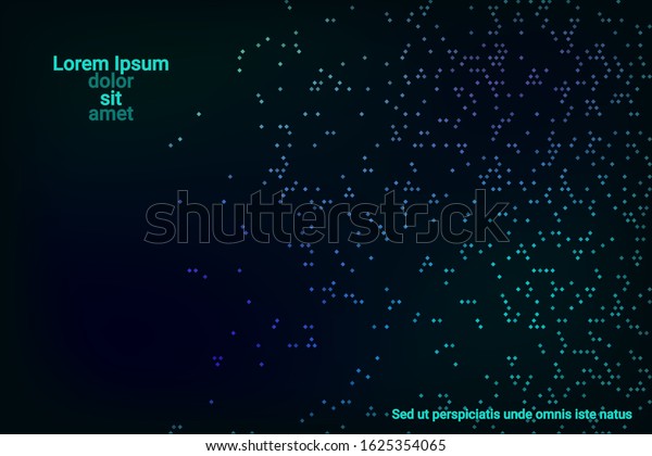 Blue Green Neon Texture Beautiful Style Stock Vector (Royalty Free ...