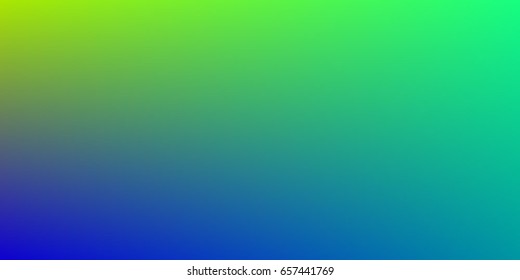 Blue Green Yellow Mixed Gradient Background Stock Vector (Royalty Free ...