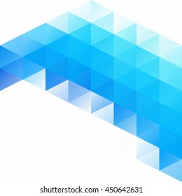 Blue Grid Mosaic Background Creative Design Stock Vector (Royalty Free ...