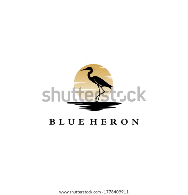 2,106 Blue Heron Stock Vectors, Images & Vector Art | Shutterstock