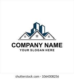 Blue Home Logo Vector Stock Vector (Royalty Free) 1064308256 | Shutterstock