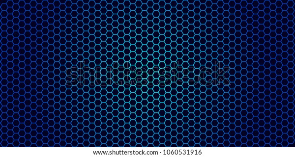Blue Honeycomb Background Vector Download Stock Vector (Royalty Free ...