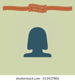Human Profile Picture Stock Vector (Royalty Free) 306348512