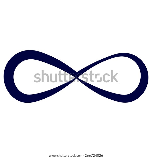 Blue Infinity Symbol Vector Illustration Stock Vector (Royalty Free ...