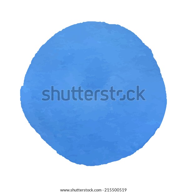 Blue Ink Circle Background Design Illustration Stock Vector (Royalty ...