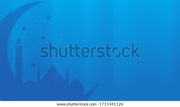 blue islamic background wallpaper. suitable for ramadan or eid ...