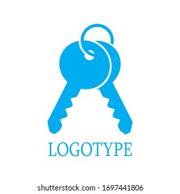 Blue Keys Identity Template Icon Design Stock Vector (Royalty Free ...