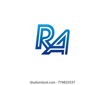 Blue Letter Ca Logo Vector Stock Vector (Royalty Free) 773877688 ...