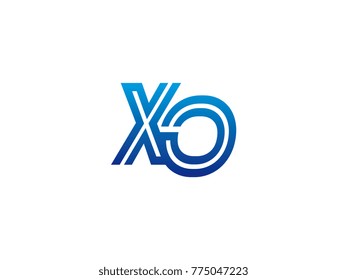 Blue Letter Xo Logo Vector: เวกเตอร์สต็อก (ปลอดค่าลิขสิทธิ์) 775047223 ...