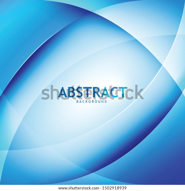 Blue Light Curve Background Stock Vector (Royalty Free) 1502918939 ...