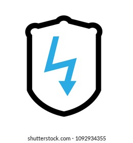 Taser Logo Shield Security Symbol Safety: vetor stock (livre de ...