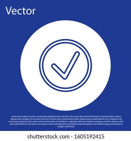 Blue-round-tick Images, Stock Photos & Vectors | Shutterstock