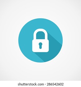 Blue Lock Icon Stock Vector (Royalty Free) 286542602 | Shutterstock