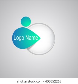 Blue Logo Name Vector Stock Vector (Royalty Free) 405852265 | Shutterstock
