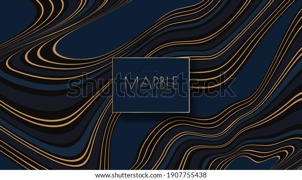 Blue Marble Golden Veins Vector Pattern: Vector có sẵn (miễn phí bản ...