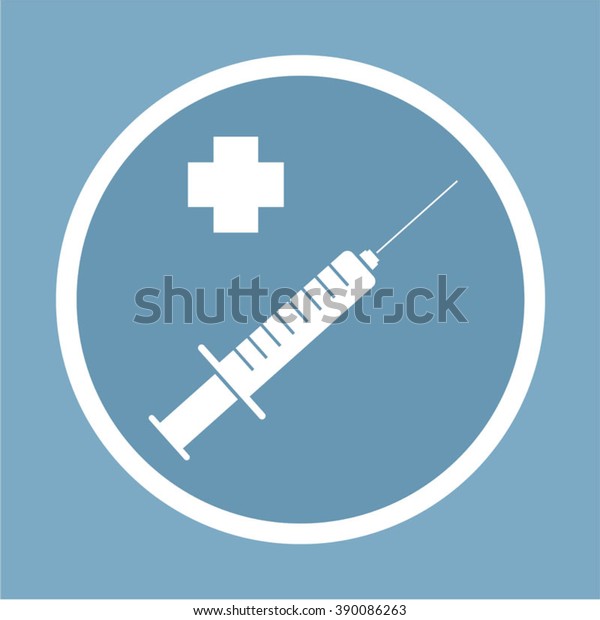Blue Medical Symbol Stock Vector (Royalty Free) 390086263 | Shutterstock