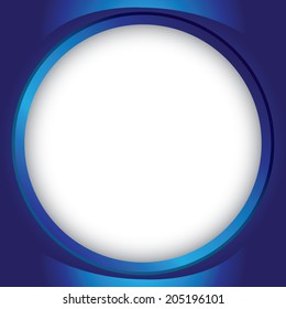 Blue Message Board Text Vector Stock Vector (Royalty Free) 205196101 ...