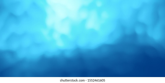 Blue Misty Background Vector Illustration Advertising Stock Vector ...
