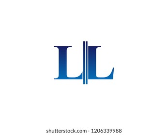 Letter Numbers Blue Color Serif Typography Stock Illustration ...