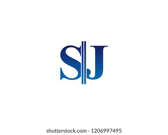 Blue Monogram Logo Letter Lg Sliced Stock Vector (Royalty Free) 1206339160