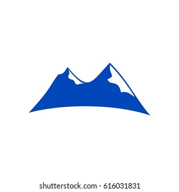 Blue Mountain Logo Template Stock Vector (Royalty Free) 616031831 ...