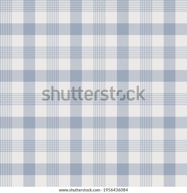 Blue Off White Colors Modern Plaid Stock Vector (Royalty Free ...