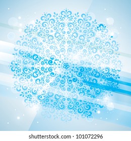 Blue Ornament Stock Vector (Royalty Free) 101072296 | Shutterstock