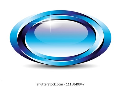 Blue Oval Images, Stock Photos & Vectors | Shutterstock