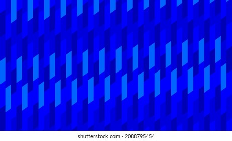 Blue Parallelogram Shape Arrange Abstract Pattern Stock Vector (Royalty ...