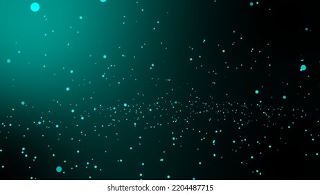 Blue Particle Background 4k Resolution Particle Stock Vector (Royalty ...