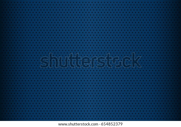 Blue Perforated Metal Texture Abstract Background Stock Vector (Royalty ...