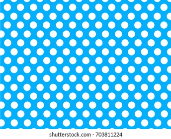 Blue Polka Dot Background Stock Vector (Royalty Free) 703811224 ...