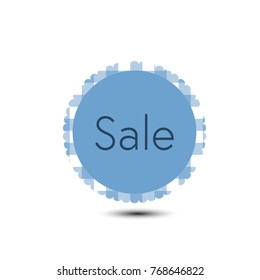Blue Price Tag Vector Stock Vector (Royalty Free) 768646822 | Shutterstock