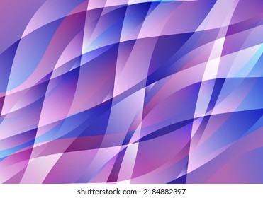 Blue Purple Abstract Gradient Backgroundwave Abstractvector Stock ...