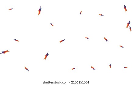 Blue Red Falling Gradient Stars On Stock Vector (Royalty Free ...
