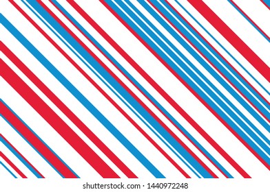 Blue Red Stripes On White Background Stock Vector (Royalty Free ...