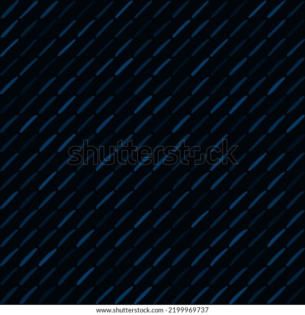 Blue Repetitive Background Hand Drawn Diagonal Stock Vector (Royalty ...