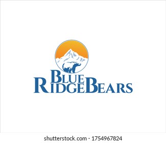 Blue Ridge Bears Logo Vector Stock Vector (Royalty Free) 1754967824 ...