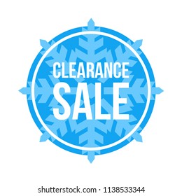 Blue Shop Vector Sign Clearance Sale Stock Vector (Royalty Free ...