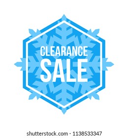 Blue Shop Vector Sign Clearance Sale Stock Vector (Royalty Free ...