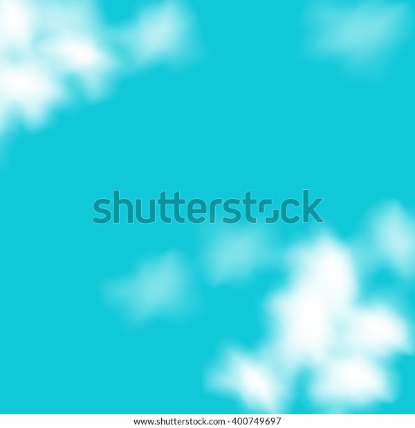 Blue Sky Clouds Illustrator Background Stock Vector (Royalty Free ...